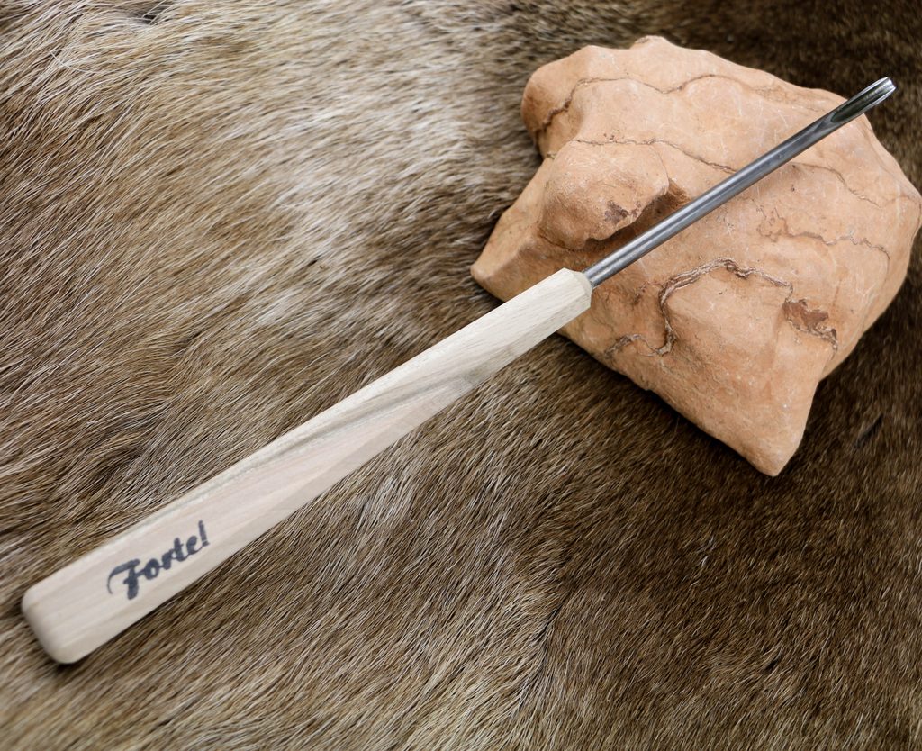 WOOD CHISEL, hand forged, type VI Wulflund