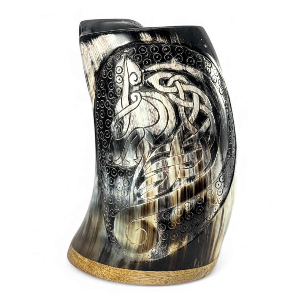 FENRIR Viking horn cup drinking horns Horn Products, Feasting Wulflund