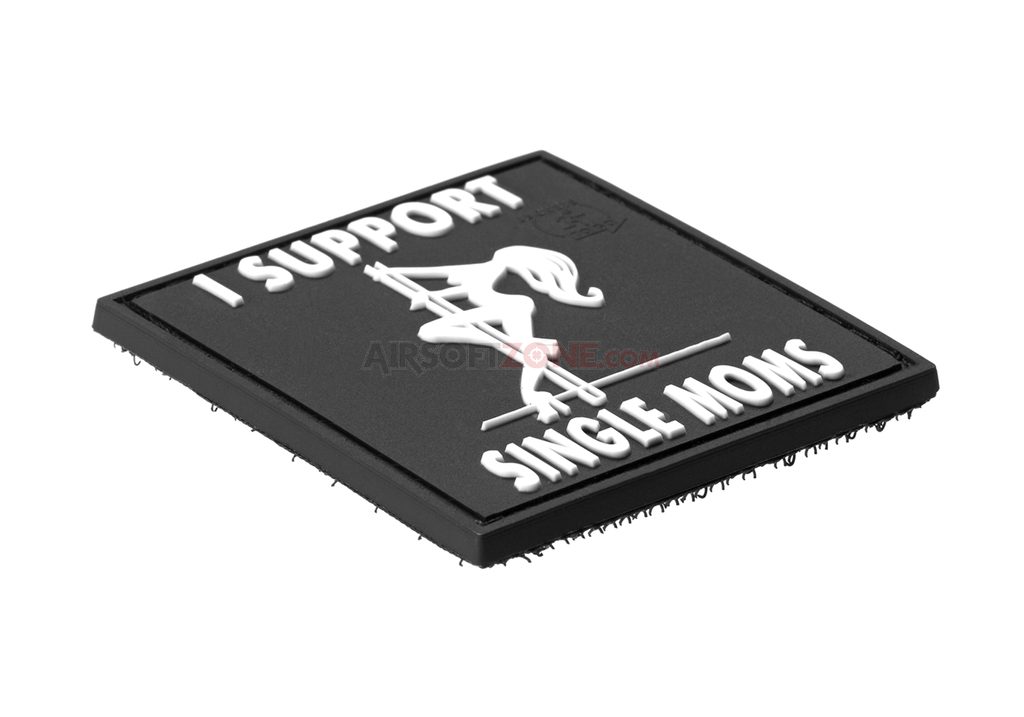 I Support Single Mums Rubber Patch Patches und Markierung Zubehör, Mode Wir lassen Geschichte ...