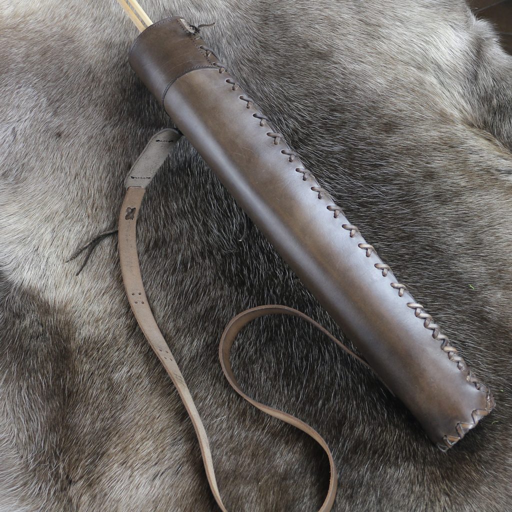 LEATHER QUIVER - ARROWS - ARCHERY - MEDIEVAL QUIVER - INDIAN QUIVER ...