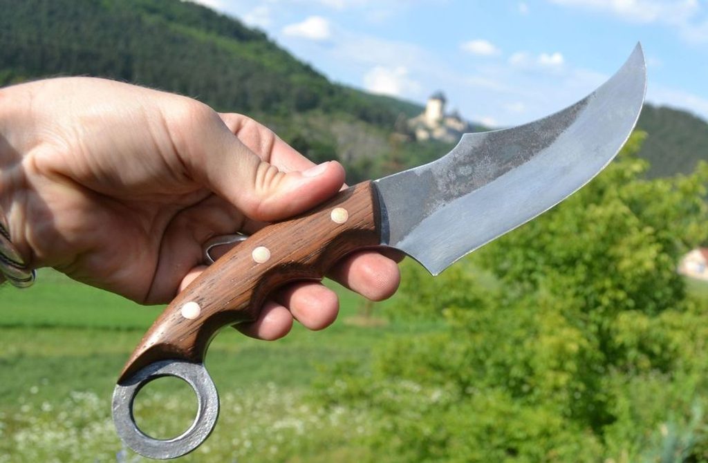 URSUS, hand forged knife Wulflund