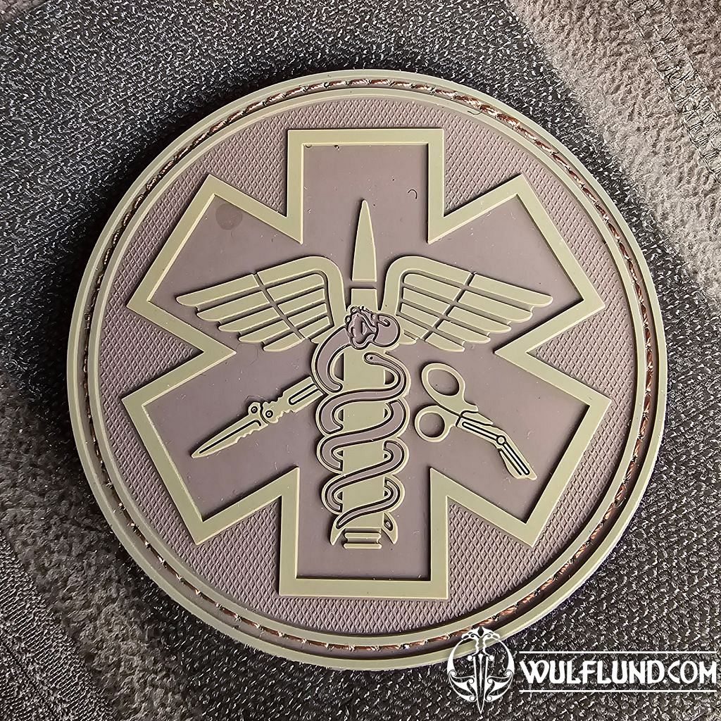 Combat patch - PARAMEDIC military patches Clothing - Outdoor, Bushcraft ...