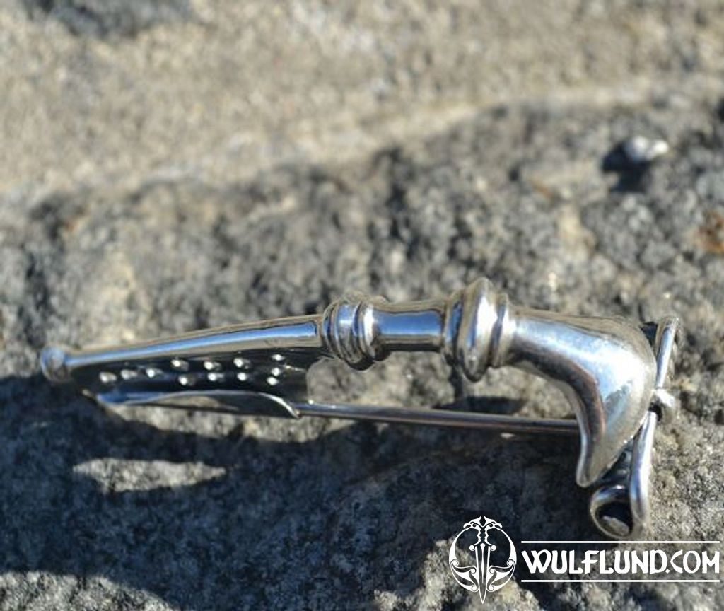 GERMANIAN FIBULA, type Almgren, silver 925 Pilarczyk pendants Silver ...