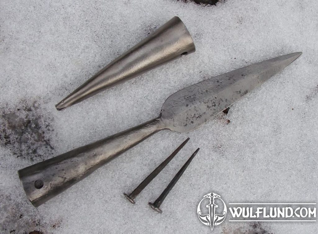 FORGED SPEAR - set lances, spears Weapons - Swords, Axes, Knives ...