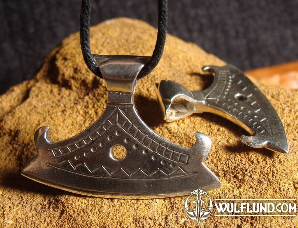 BEARDED AXE OF PERUN SLAVIC PAGANISM - wulflund.com