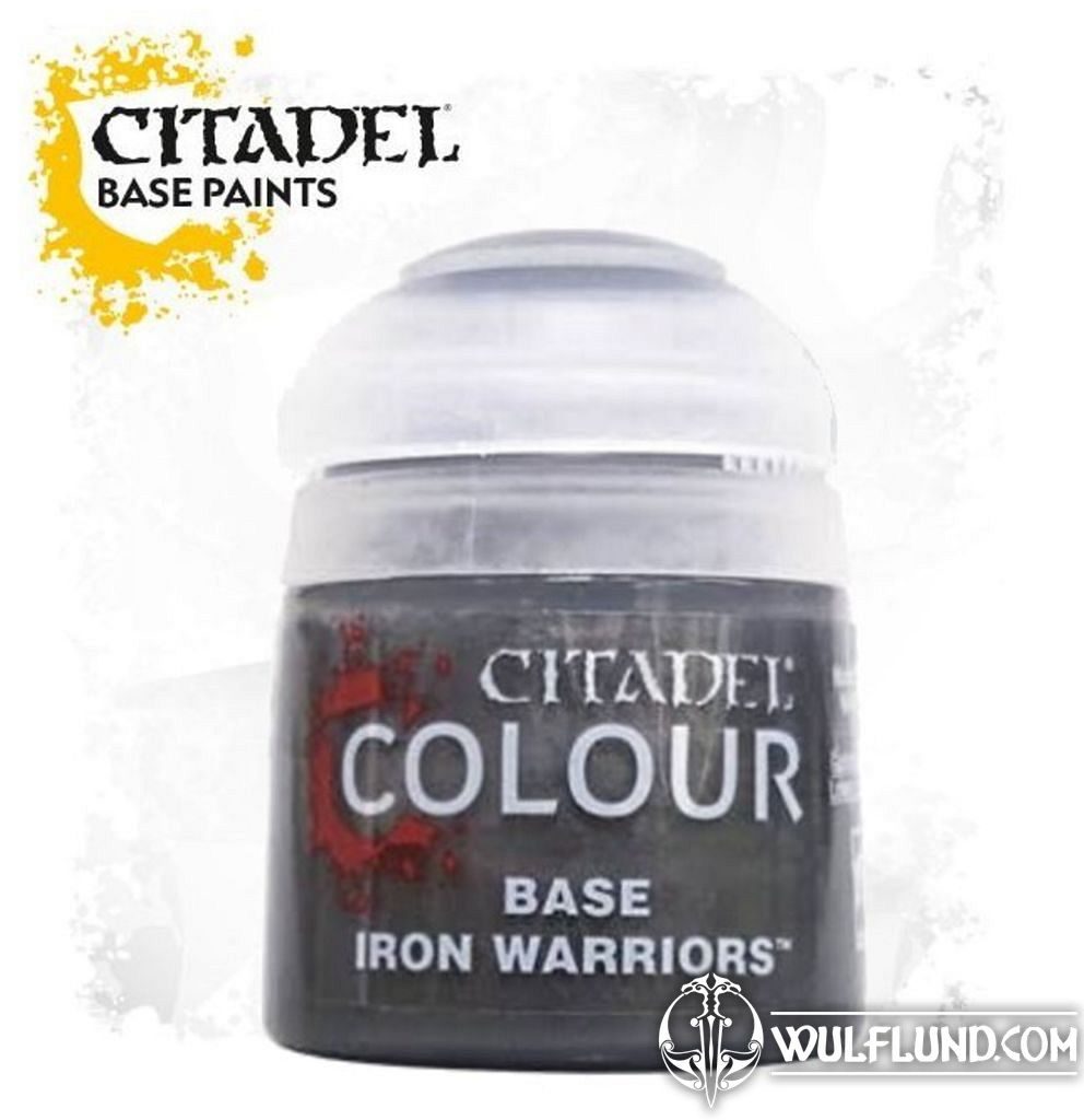 Citadel Base Iron Warriors 12ml Warhammer Warhammer - Citadel colors ...