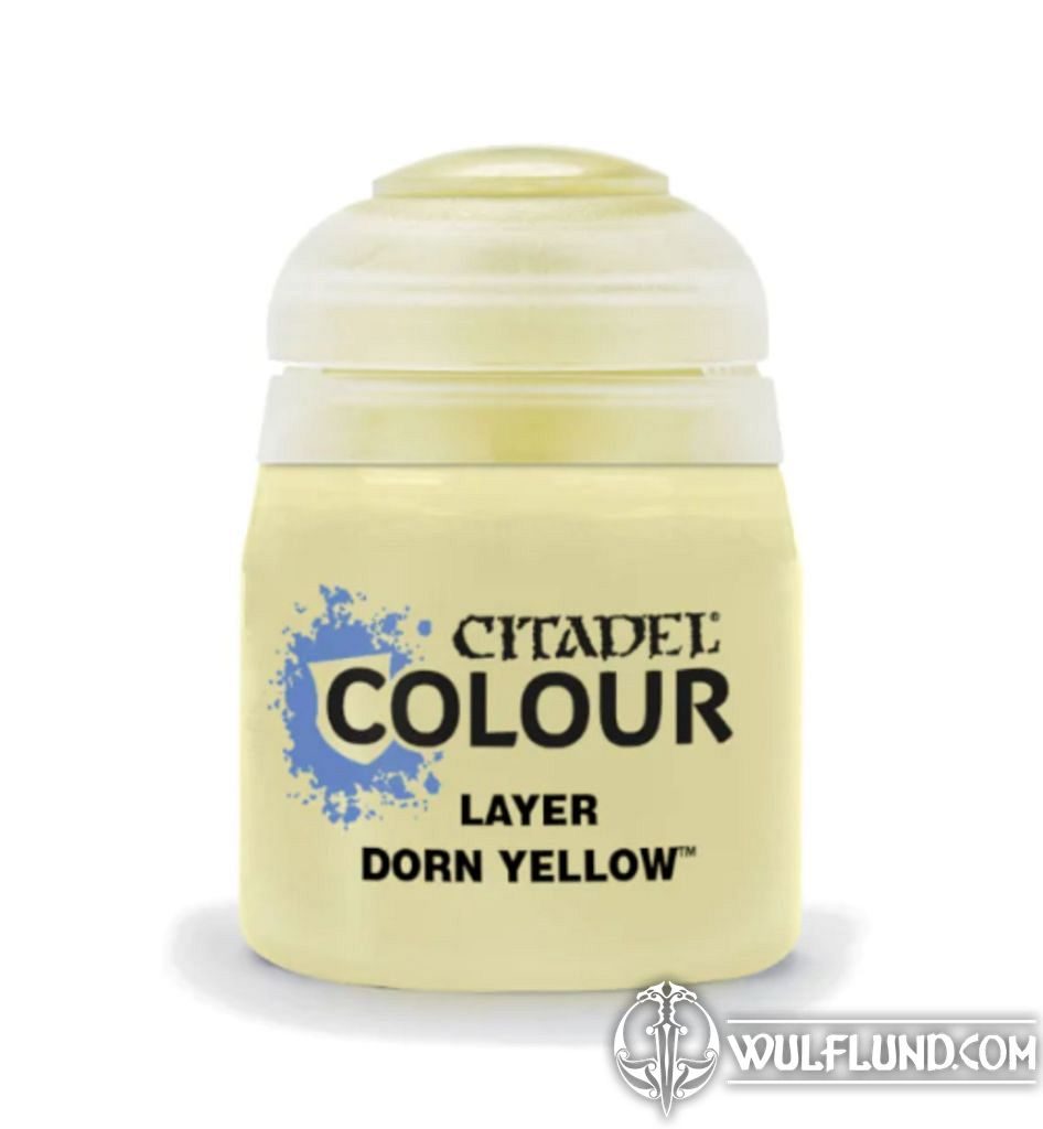 Citadel Layer DORN YELLOW 12ml Warhammer 40k Warhammer 40 000 ...