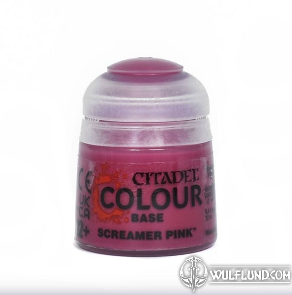Citadel Base SCREAMER PINK 12ml Warhammer Warhammer - Citadel colors ...