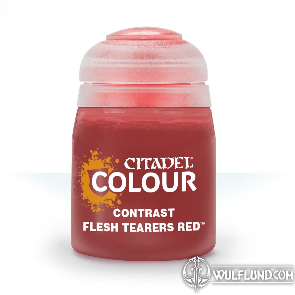 Citadel Contrast Flesh Tearers Red 18ml Warhammer 40K Licensed Merch ...