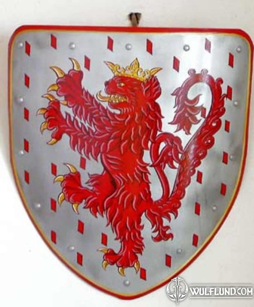 PAINTED MEDIEVAL SHIELDS - COAT OF ARMS We make history come alive!