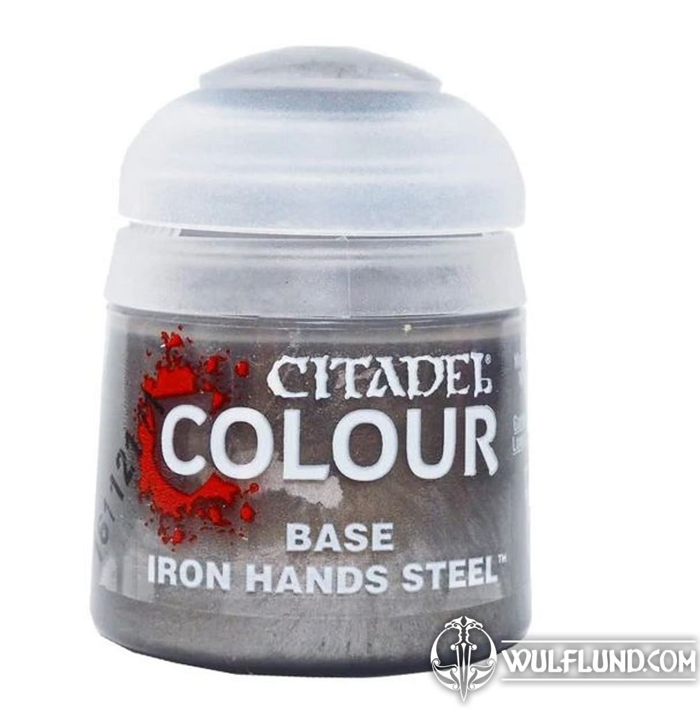Citadel Base IRON HANDS STEEL 12ml Colors and modeling Wargaming We ...