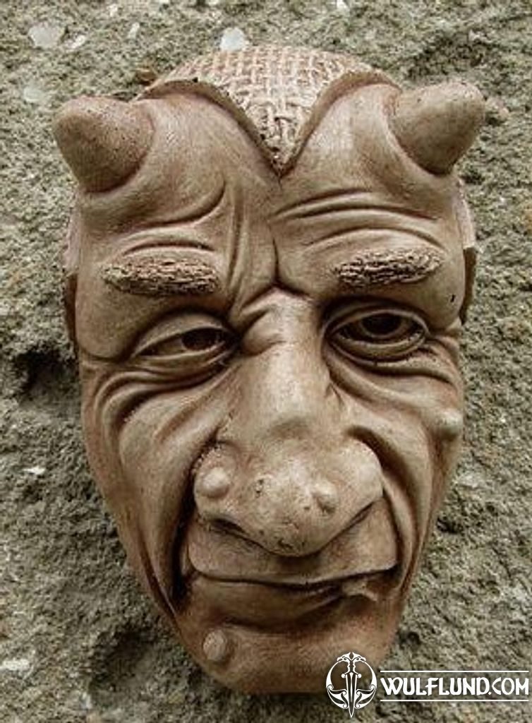 DEVIL FACE, wall decoration We make history come alive!