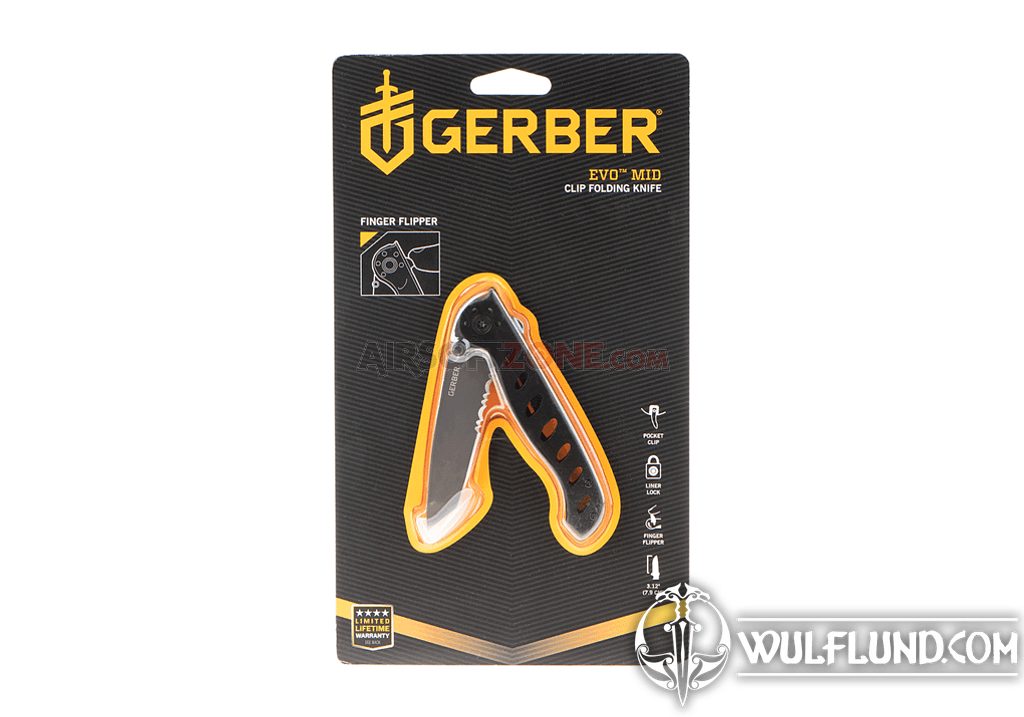 Knife Evo Mid Folder Gerber Clawgear Blades - Tactical Tactical Gear ...