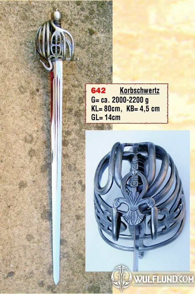 FORGED BASKET SWORD renaissance swords, rapiers, sabres swords, Weapons ...