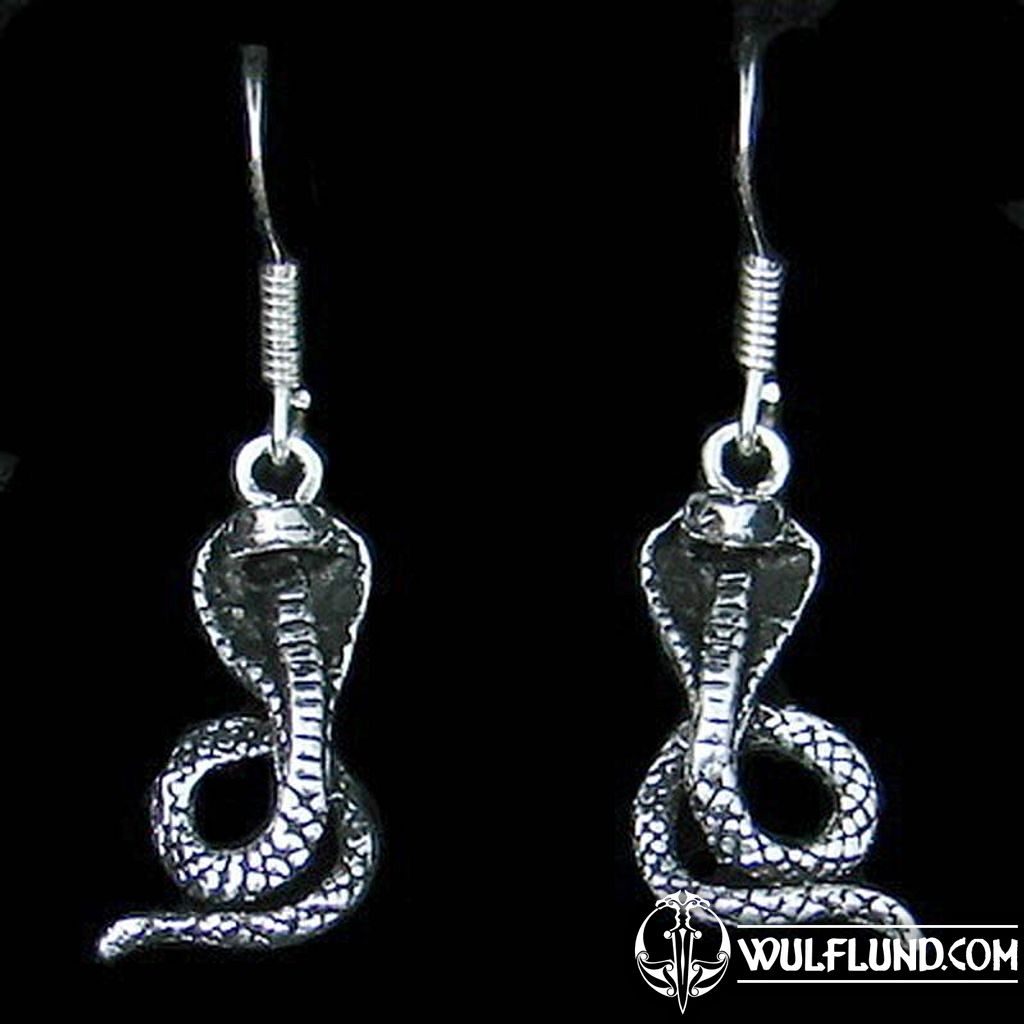 COBRA - silver snake earrings Ag 925 Earrings Silver jewellery Wulflund ...