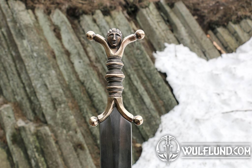 Forged Celtic Chieftain Sword - wulflund.com