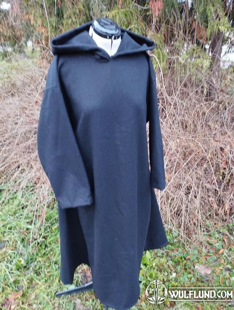TUNIC WITH HOOD, 12th century Hoffmann clothing for men Historical ...