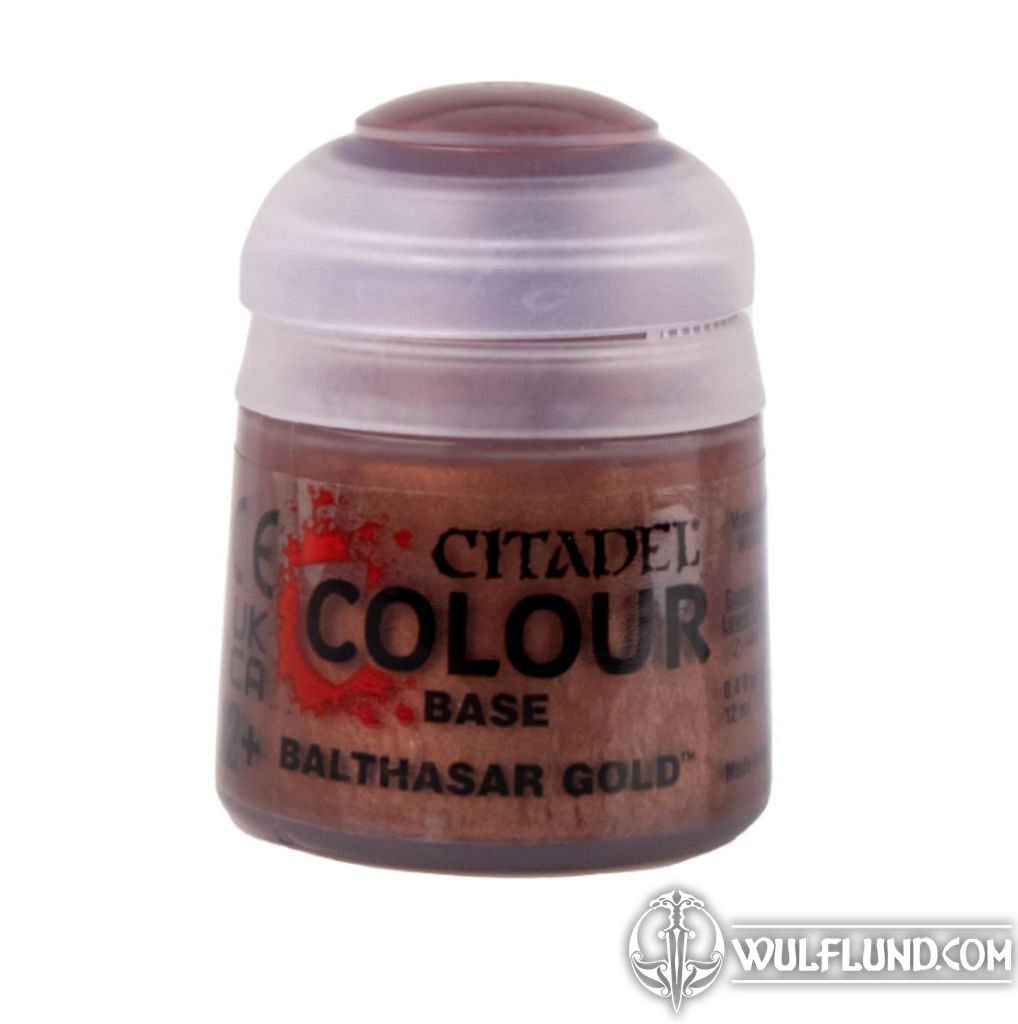 Citadel Base BALTHASAR GOLD 12ml Warhammer Warhammer - Citadel colors ...