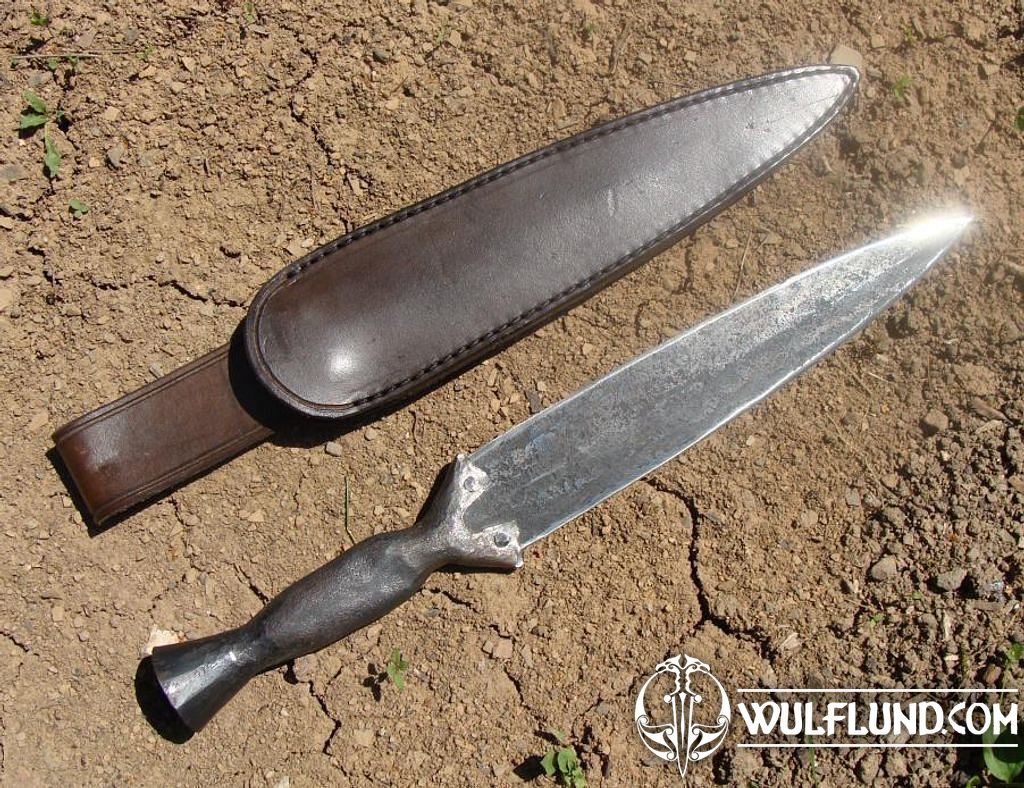 FORGED CELTIC DAGGER, SCABBARD We make history come alive!
