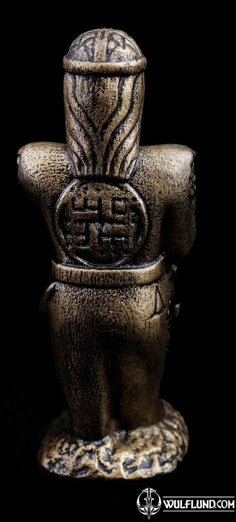 DAZBOG, slawischer Gott der Sonne, Figur, groß Slawen - wulflund.com