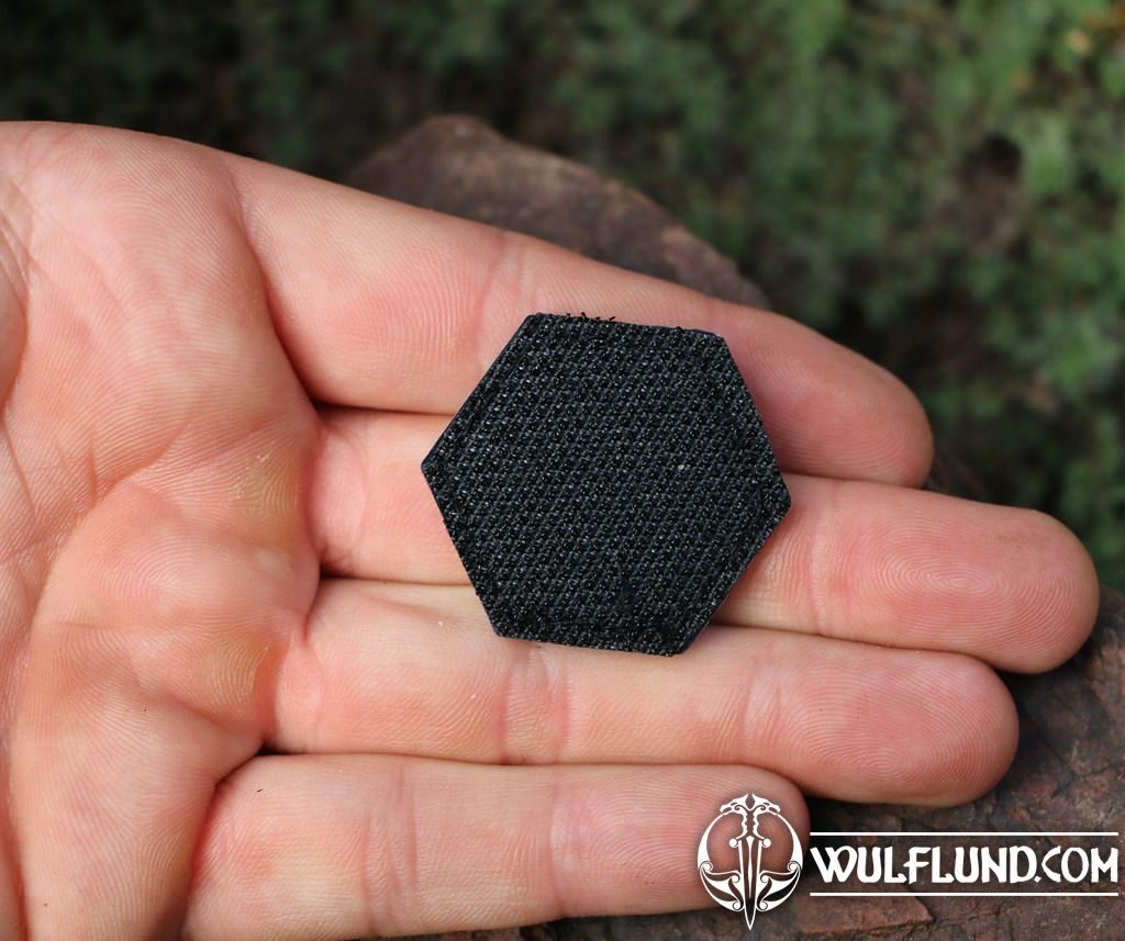 Berserker Rune, Hexagon Patch 3D Rubber Patch, HexPatch military ...