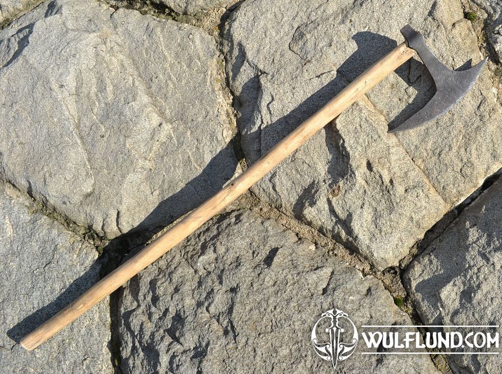 Hand Forged Slavic Axe, replica - wulflund.com