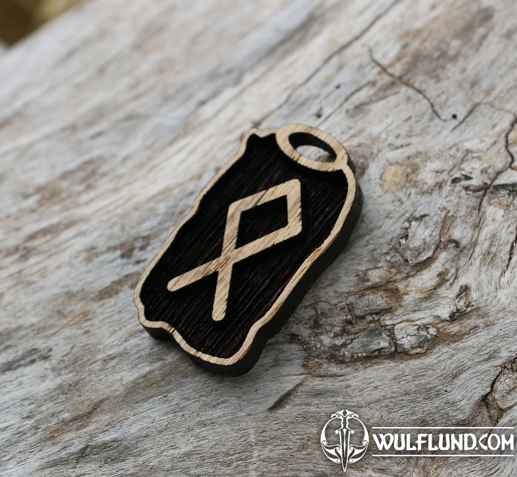 OTHILA, Rune - Futhark, Bois Rune bijoux par catégorie, Bijouterie ...