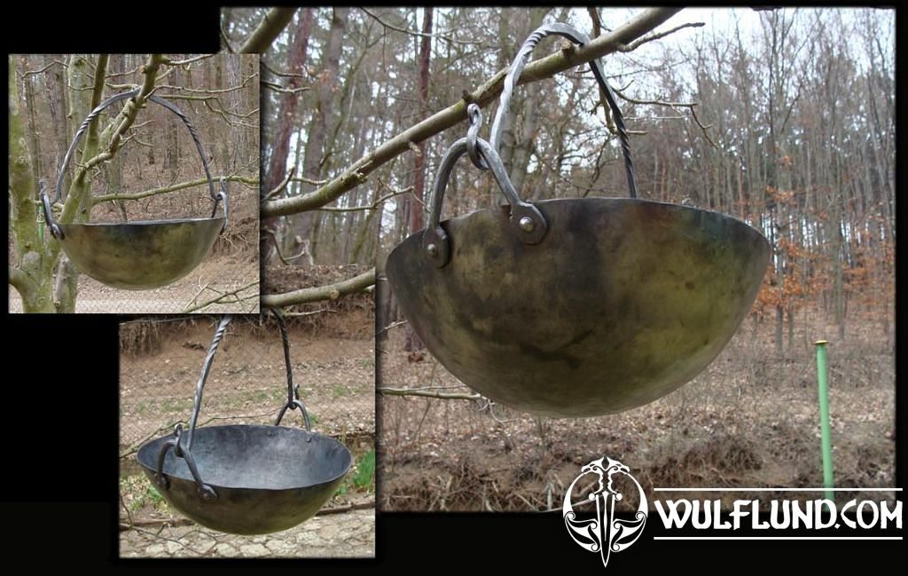 Hand Forged Iron Cauldron forged products Smithy Works, Coins ...