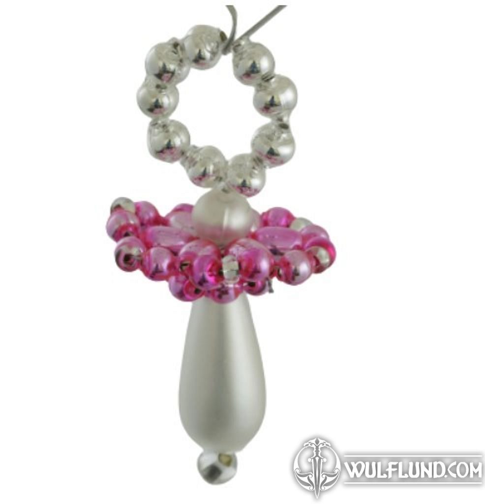 Pacifier - girl - Yule decoration from the Giant Mountains vánoční ...