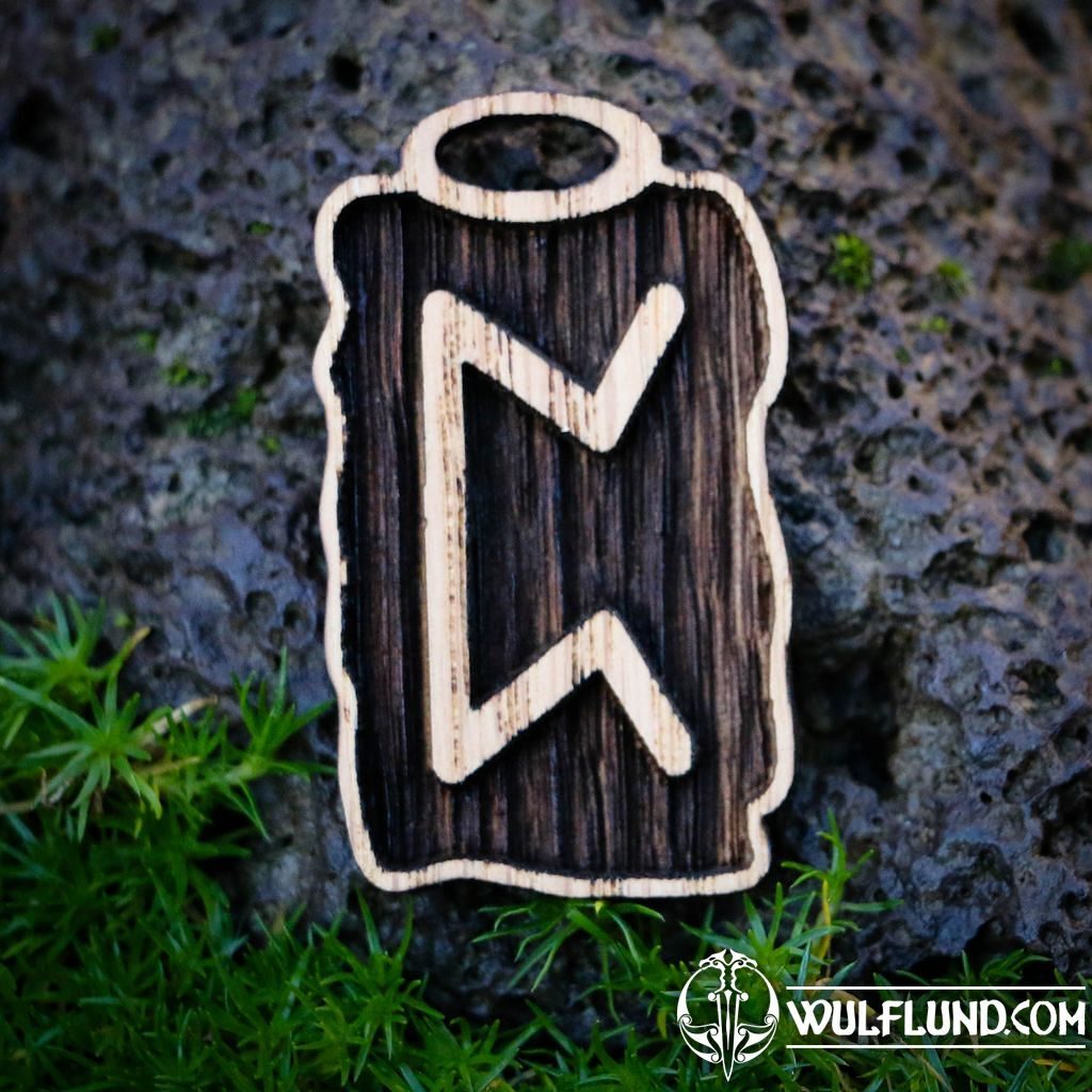 PERTHRO - runový dřevěný amulet rune pendants amulets and talismans ...
