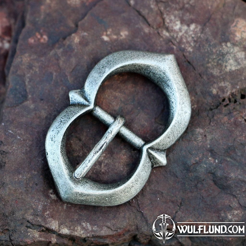 MEDIEVAL HISTORICAL BUCKLE 18mm, zinc belt accessories Leather Products ...