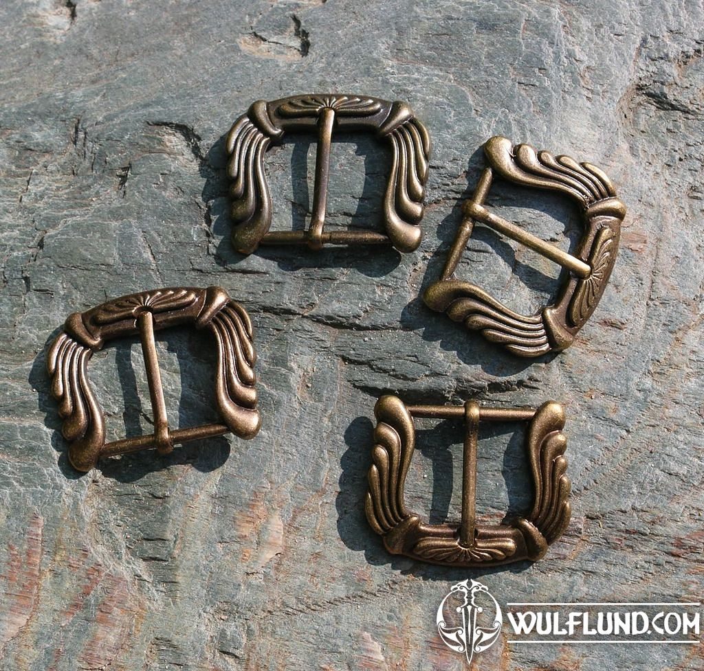 Historical Buckle, pewter - wulflund.com