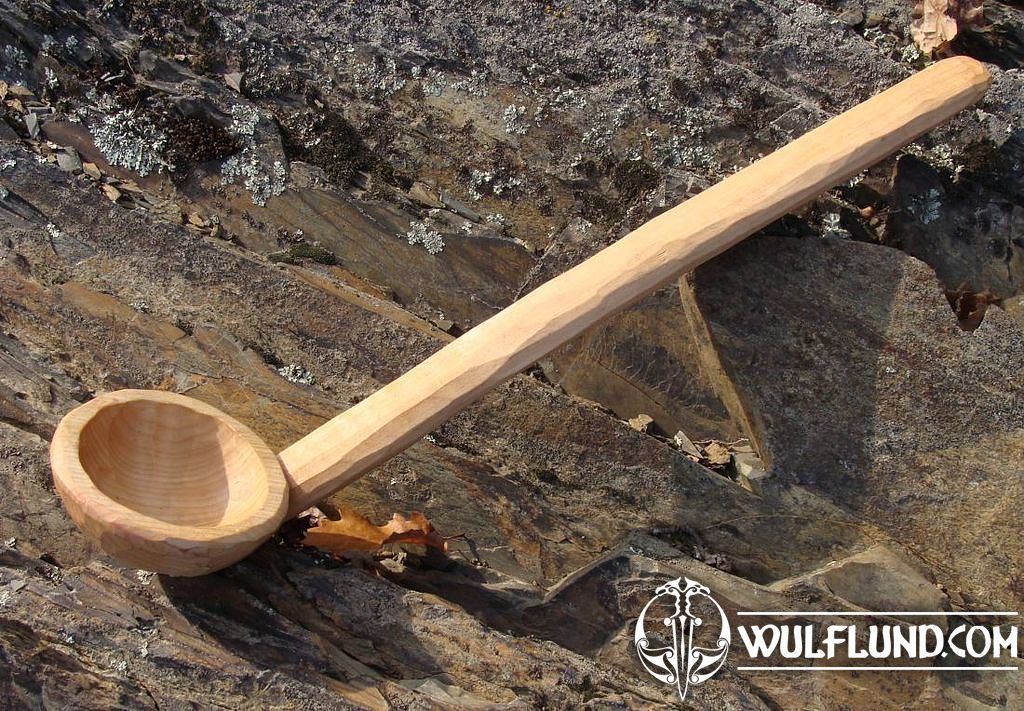 WOODEN LADLE dishes, spoons, cooperage Wood - wulflund.com