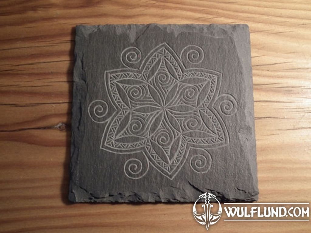 BLOSSOM SLATE COASTER Garden Decor Sculptures, Garden Decor We make ...