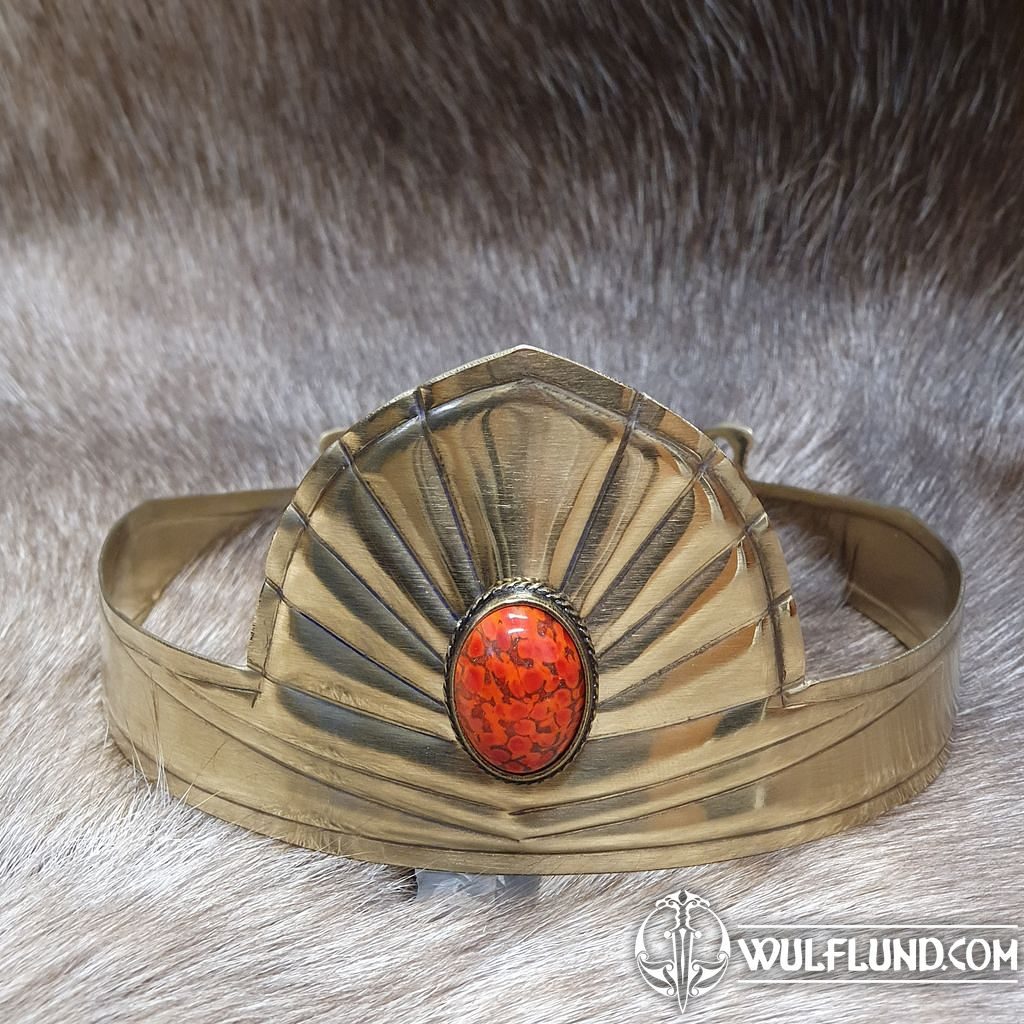 DAPHNE, noble ancient brass crown - Greek or Roman Biško diadèmes ...