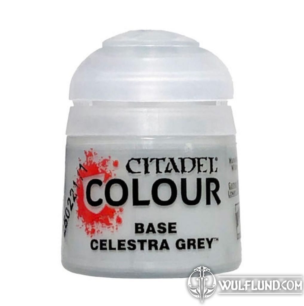 Citadel Base CELESTRA GREY 12ml Couleurs et modelage Wargaming, Jeux et livres Nous faisons ...
