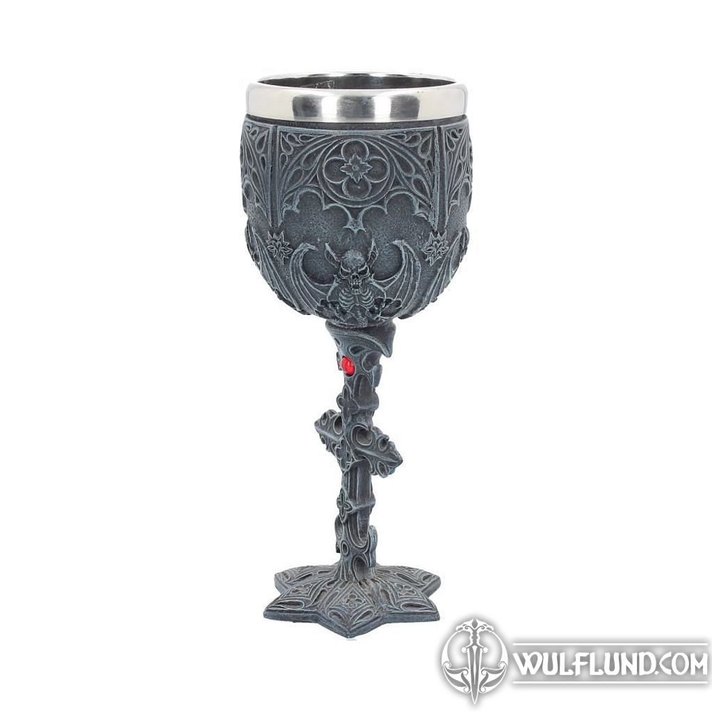 Vampires Goblet Gothic Horror Bat Wine Glass 18.8 cm mugs, goblets ...