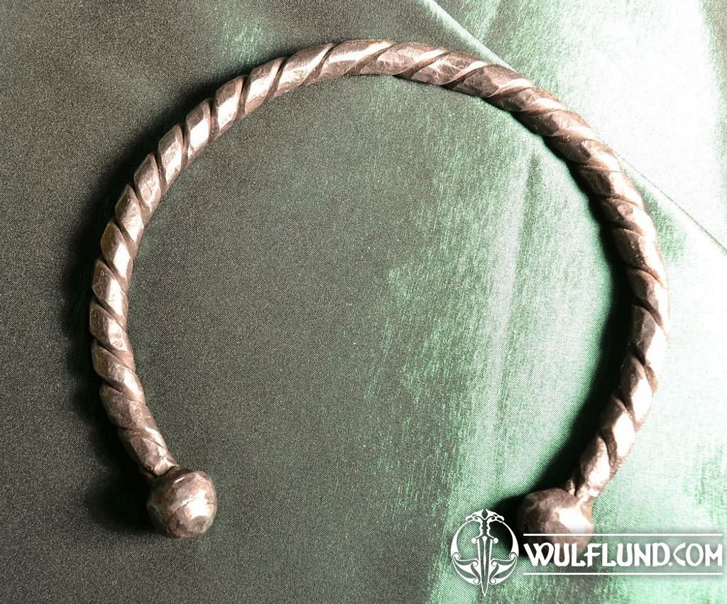 FORGED CELTIC TORC, massive Wir lassen Geschichte lebendig werden!