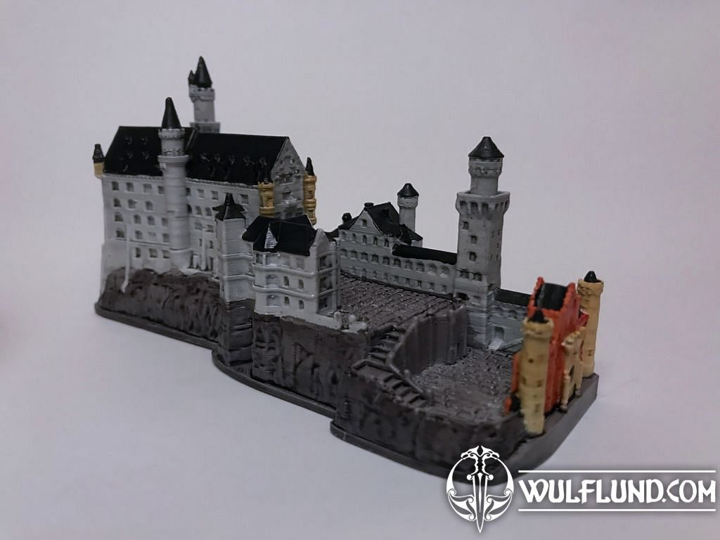 Neuschwanstein - castle, miniature historical miniatures Pagan ...