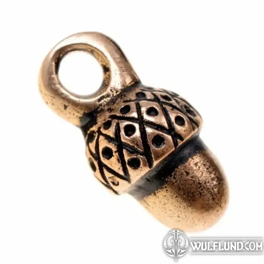 Acorn, medieval button, bronze Brooches and buttons Bronze jewellery ...