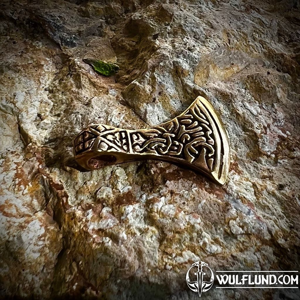 MAMMEN, miniature bronze axe Megalith Pendants Bronze jewellery ...