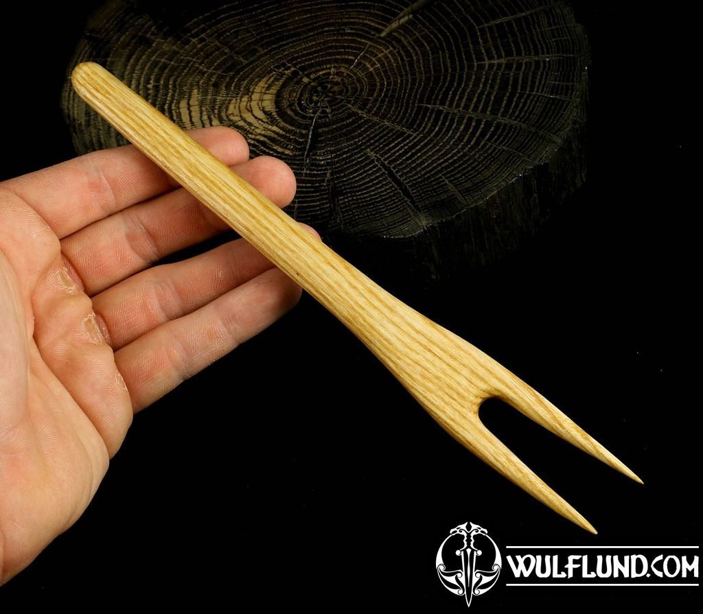 MEDIEVAL FORK, wood - wulflund.com