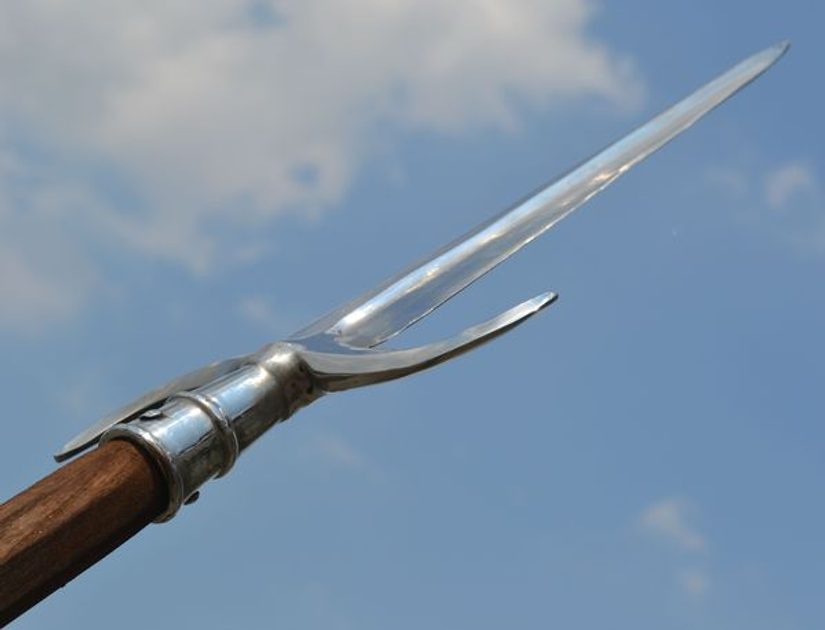 PARTISAN, pole weapon, exact museum replica hallebardes, haches, masses ...