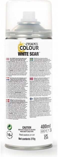 Sprej White Scar 400ml Colors and modeling Wargaming We make history ...