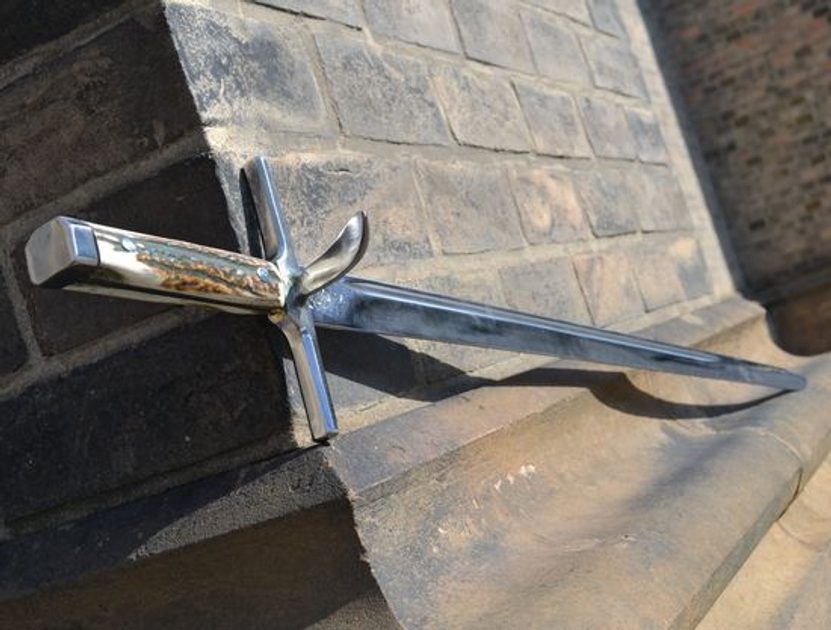 LANGMESSER with antler falchions, Scotland, other swords swords ...