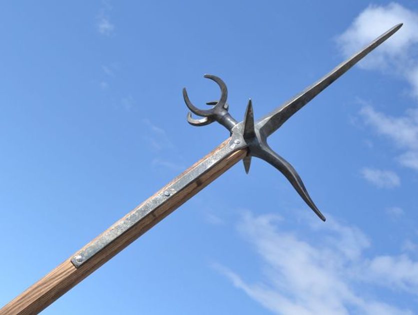 TWO HANDED HAMMER, exact museum replica axes, poleweapons Weapons ...