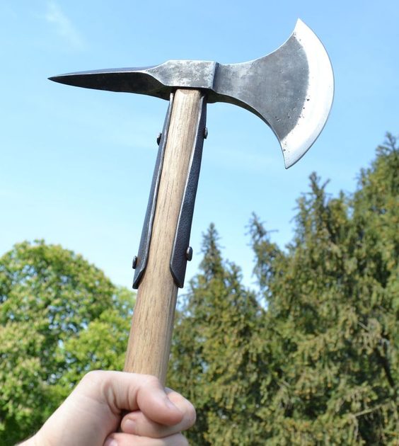 French Navy Boarding Axe, exact replica, 1830 - 1860 - wulflund.com