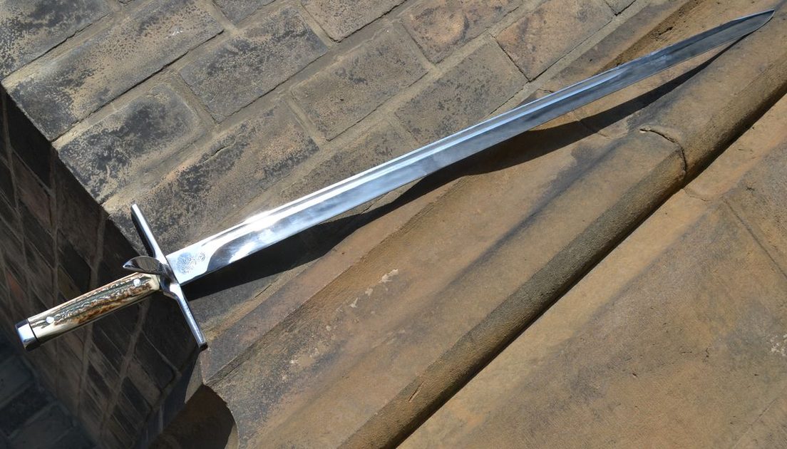 LANGMESSER with antler - wulflund.com