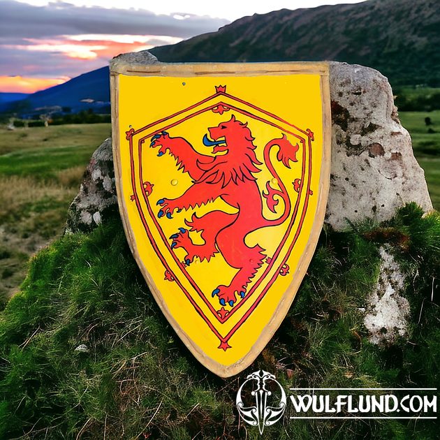 GOTHIC SHIELD - SCOTLAND, painted, combat for HMB battle ready shields ...