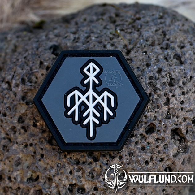 Wardruna Rune Patch 3D PVC patches militaires Accessoires, Vêtements ...
